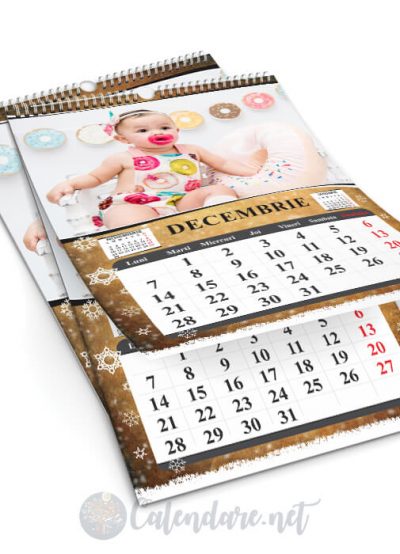 Calendar de perete personalizat - Model 08, Calendar personalizat