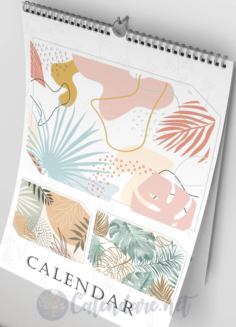 Calendar de perete personalizat - Model 10, Calendar personalizat